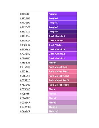 Dark Magenta Color Code