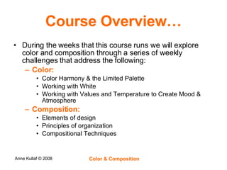 Color & Composition | PPT | Painting | Arts and Crafts
