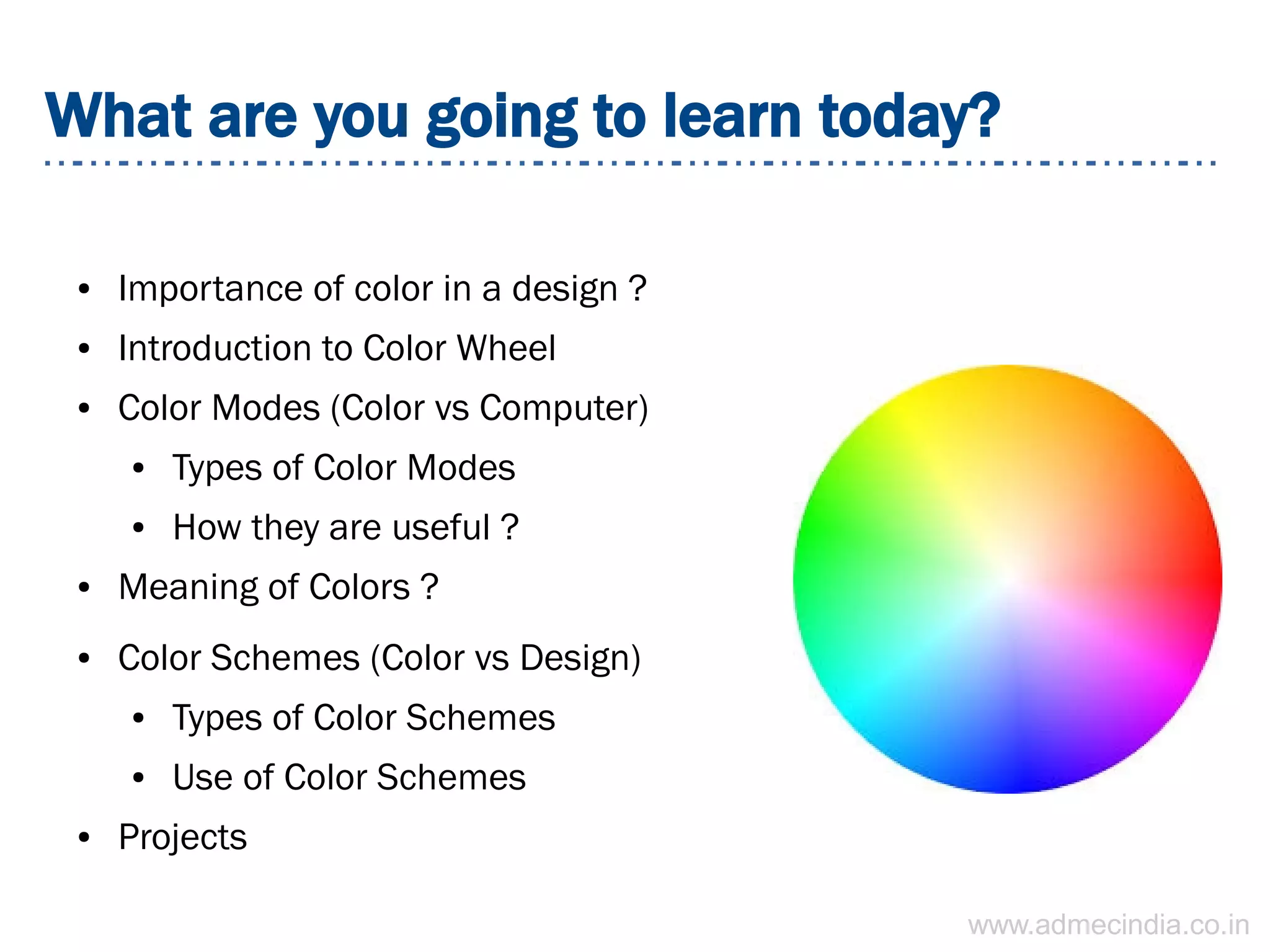 Color Modes Meanings and Schemes | PDF