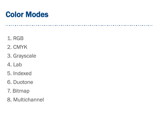 Color Modes Meanings and Schemes | PDF