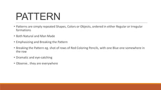 Color-Pattern-Texture photography | PPT