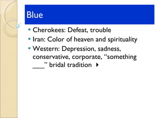 Color Symbolism | PPT