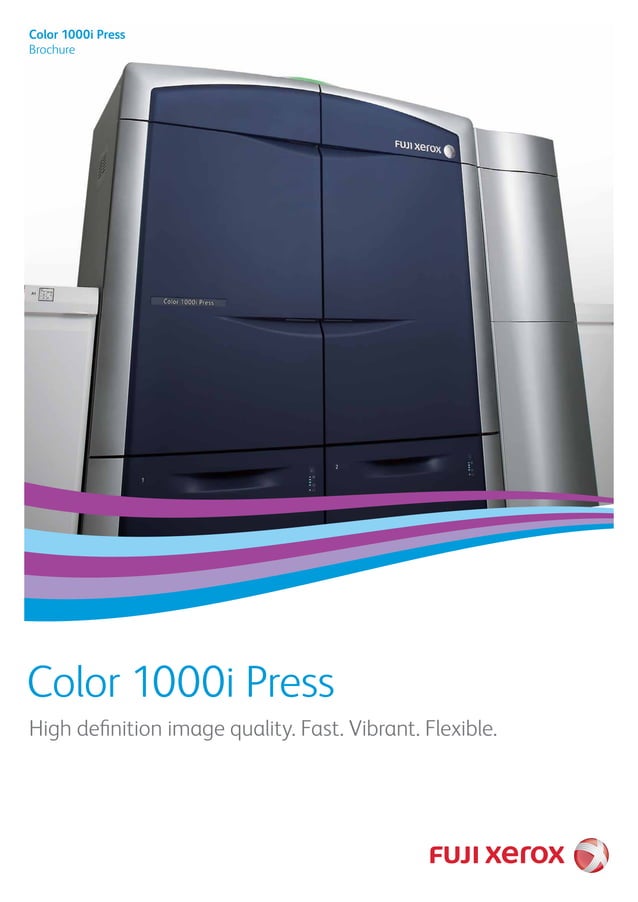 Fuji Xerox Color1000i Press | PDF | Desktop Publishing | Computer ...