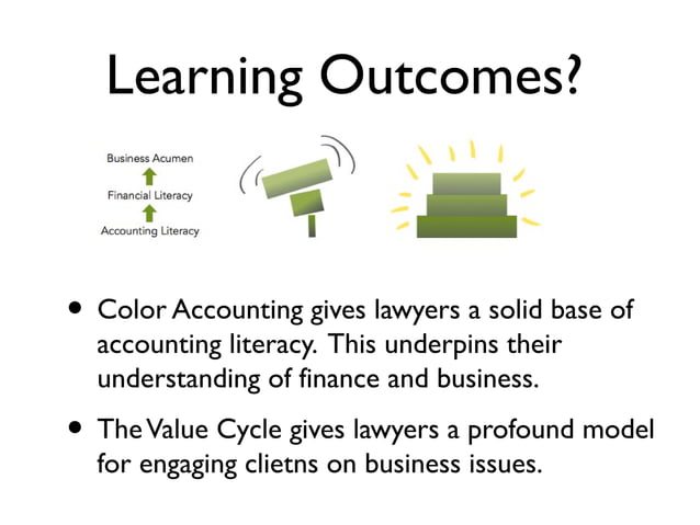 Color Accounting - Benefits to Lawyers | PPT