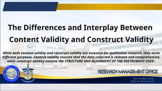 Colorada-Construct-Validity for qualitative.pptx