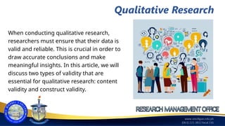 Colorada-Construct-Validity for qualitative.pptx