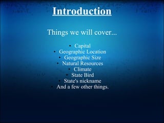 U.S. State Powerpoint | PPT