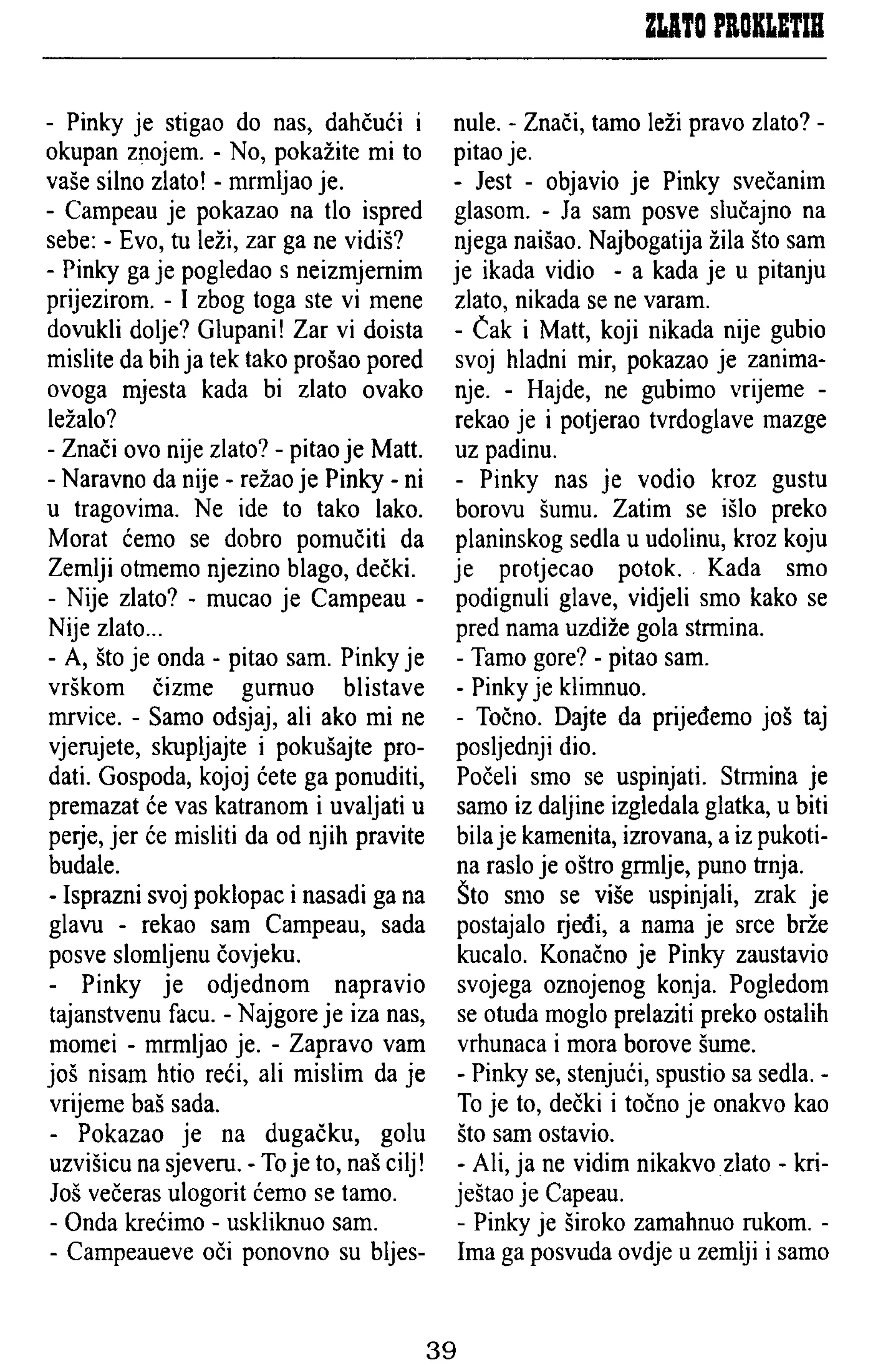 Colorado 001. zlato prokletih (drzeko&folpi&sinisa04) | PDF