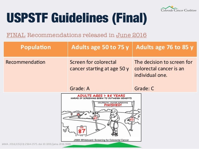 Understanding The Screening Options From The New Uspstf Colorectal Ca