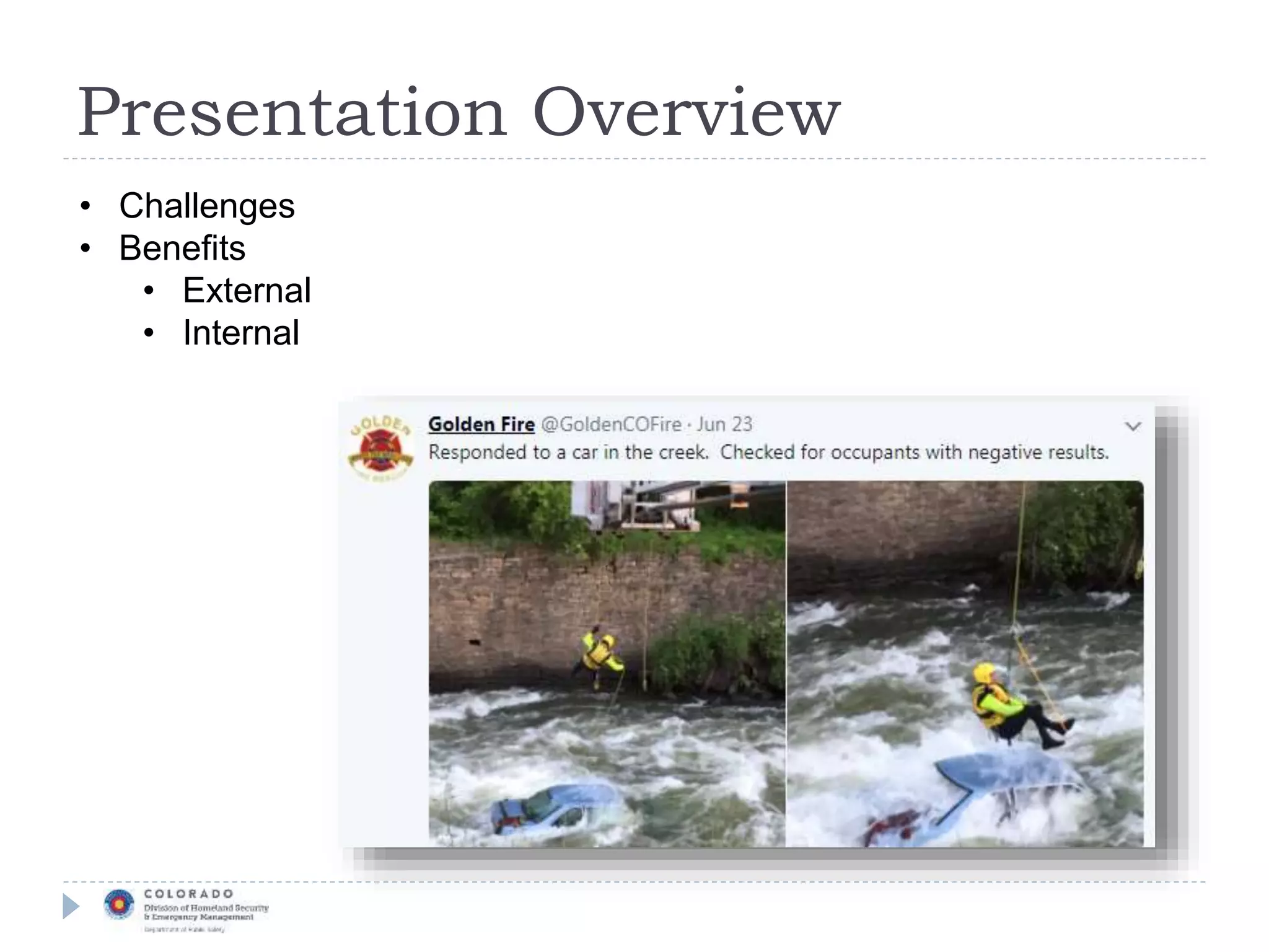 Colorado fire chiefs presentation micki trost 2017 | PPT