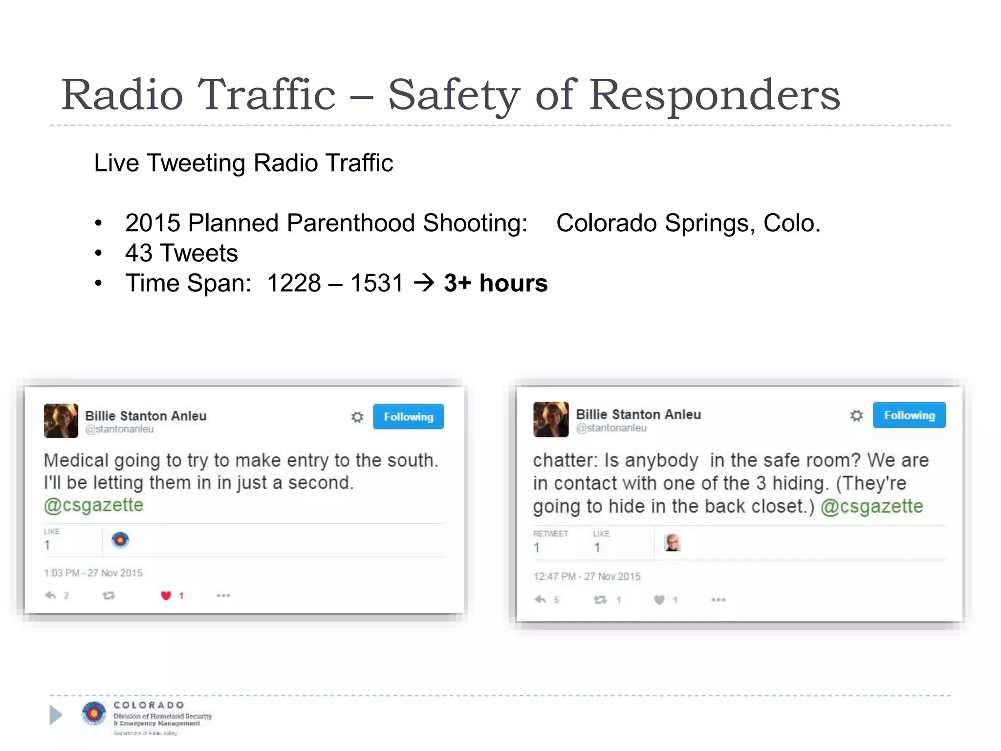 Colorado fire chiefs presentation micki trost 2017 | PPT