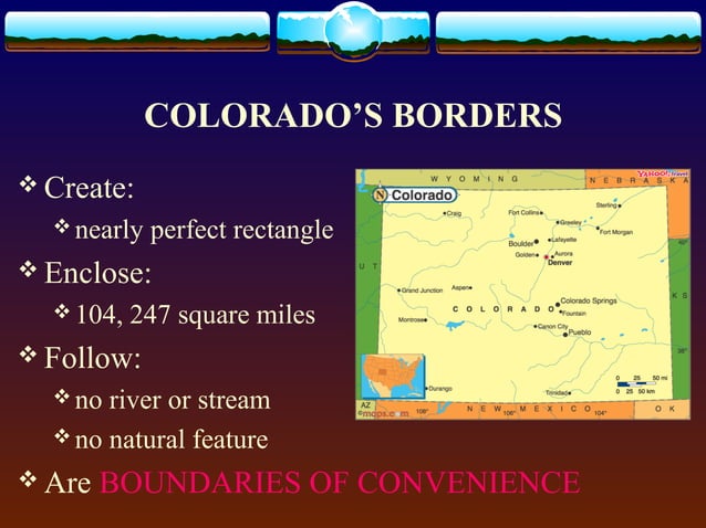 Colorado Geography Powerpoint | PPT