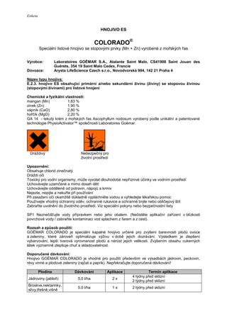 Colorado label | PDF