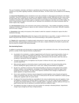 Colorado Legislative Process | PDF | Law