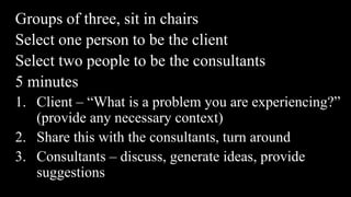 Expand Your Facilitation Skills with Liberating Structures | PDF