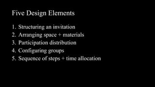 Expand Your Facilitation Skills with Liberating Structures | PDF