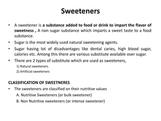 Food color and artifical sweeteners.pptx