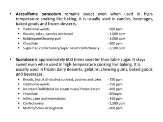 Food color and artifical sweeteners.pptx