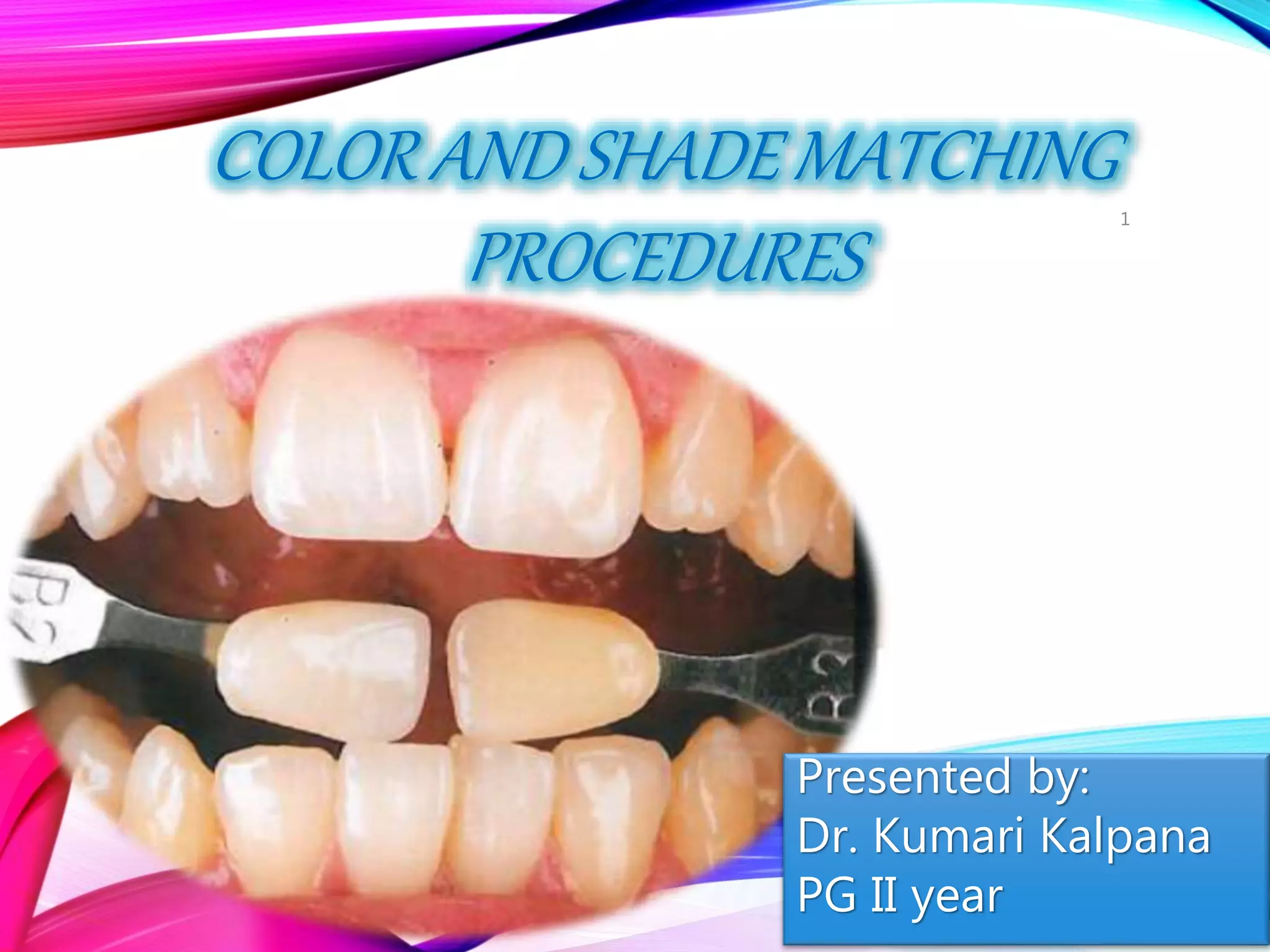 Color and shade matching | PPTX