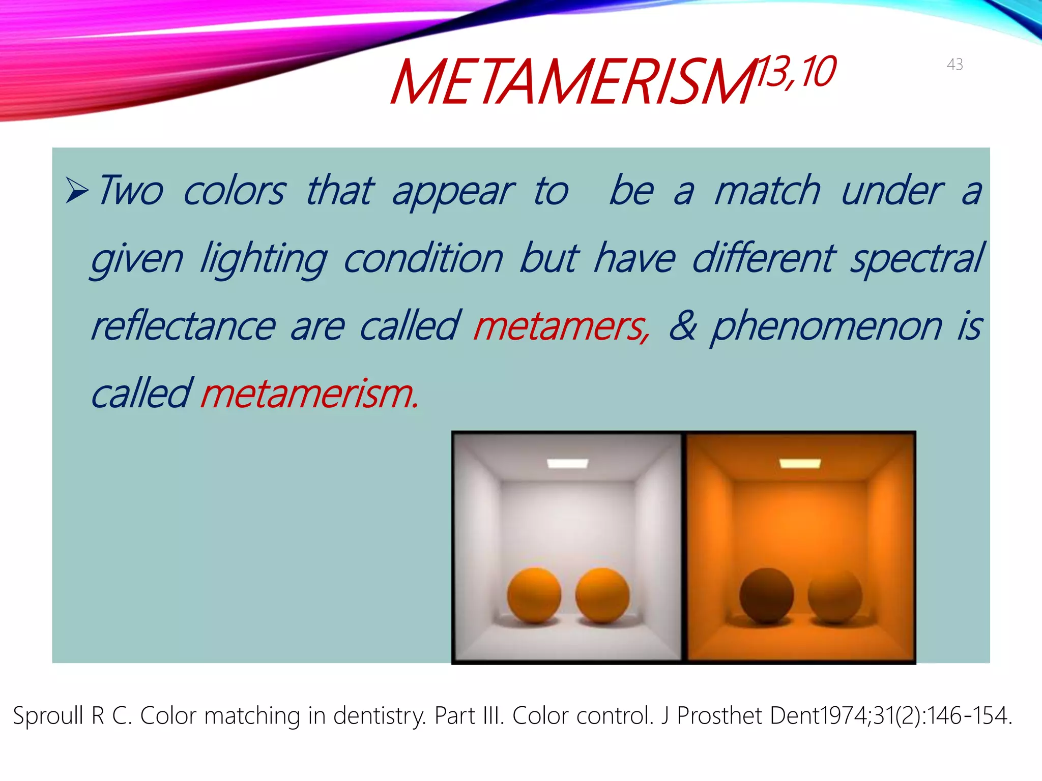 Color and shade matching | PPTX