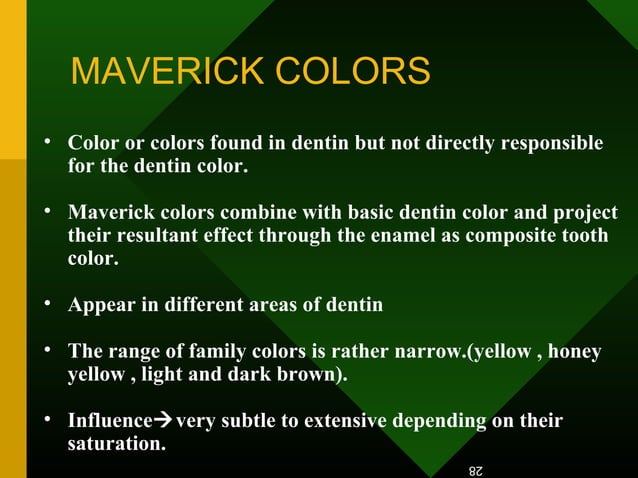 Colour and Shade Selection in dental practise | PPT | Eye and Vision ...