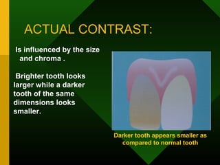 Colour and Shade Selection in dental practise | PPT