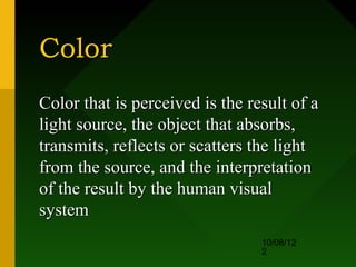 Color and shade selection | PPT