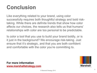 Color and Your Brand | PPTX