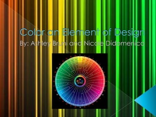 Color an element of design | PPT