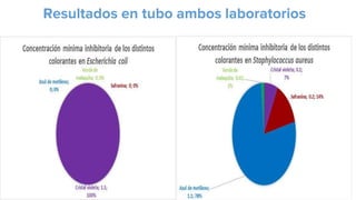 Efecto de los colorantes sobre el crecimiento de los microorganismos | PPTX
