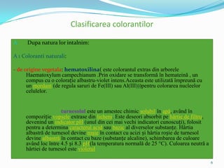Coloranti organici | PPTX