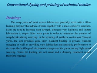 Coloration of technical textile | PPTX