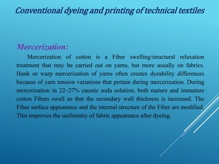 Coloration of technical textile | PPTX