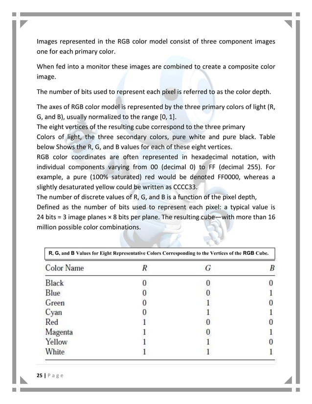 Color based image processing , tracking and automation using matlab | PDF | Artificial ...