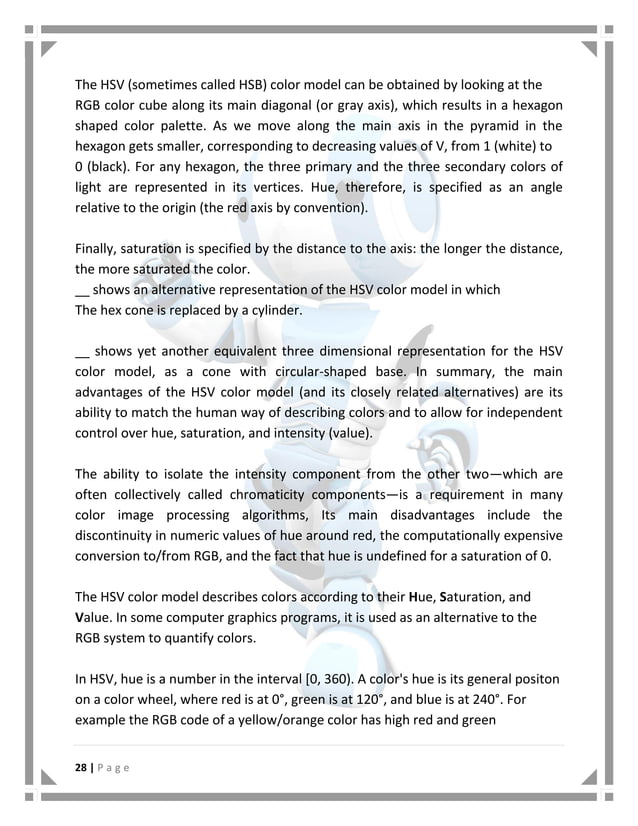 Color based image processing , tracking and automation using matlab | PDF | Artificial ...