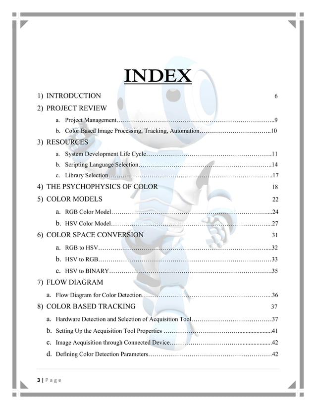 Color based image processing , tracking and automation using matlab | PDF | Artificial ...