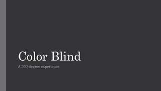 Color blind | PPT
