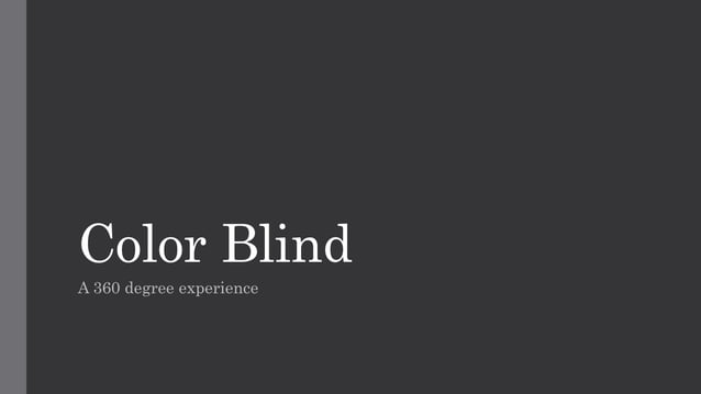 Color blind | PPT
