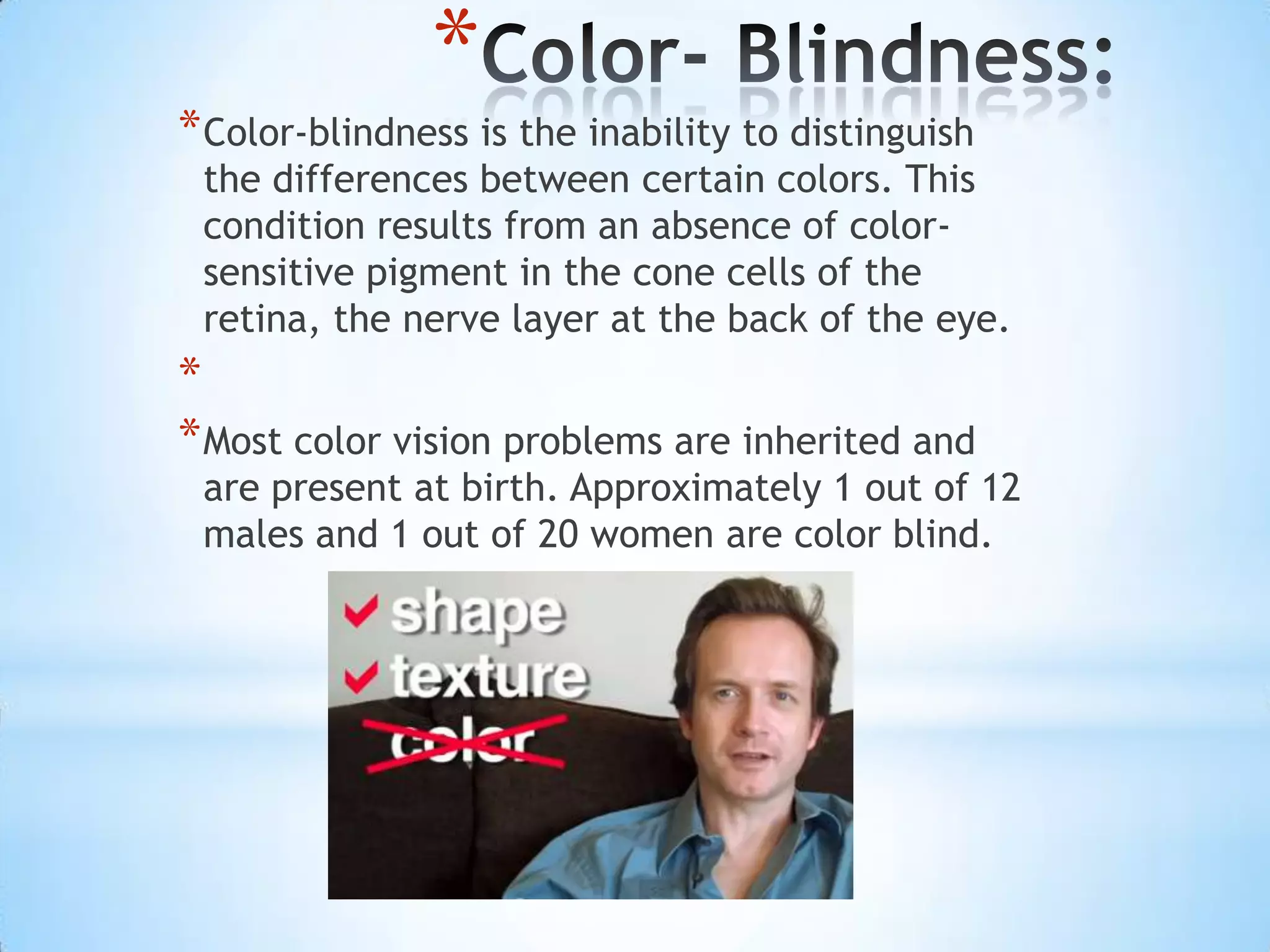 Color blind nocolor-eye anatomy | PPTX