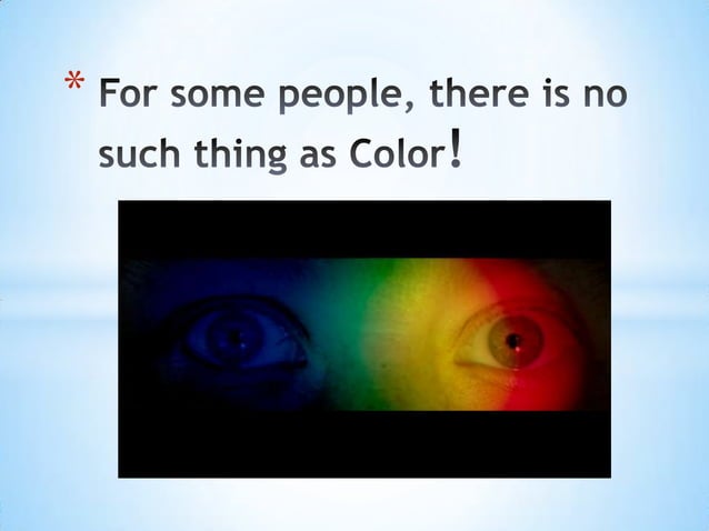Color blind nocolor-eye anatomy | PPTX | Eye and Vision Conditions ...
