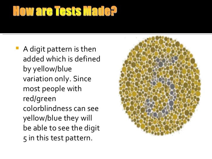 Blue Yellow Color Blindness Test