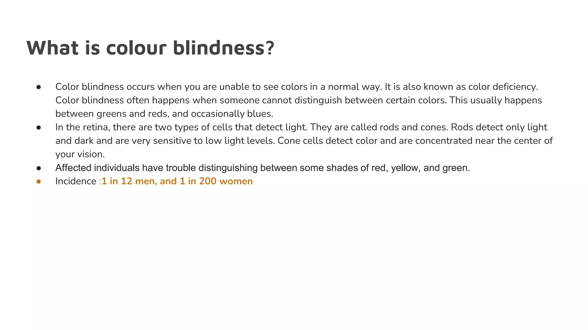 Color blindness | PPTX