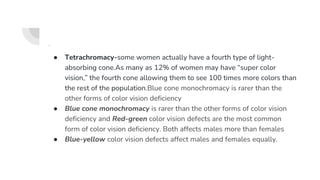 Color blindness | PPTX