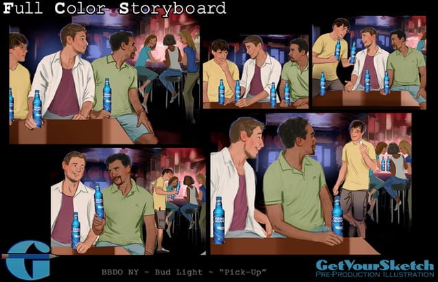 Full Color Storyboard Sample | PPT