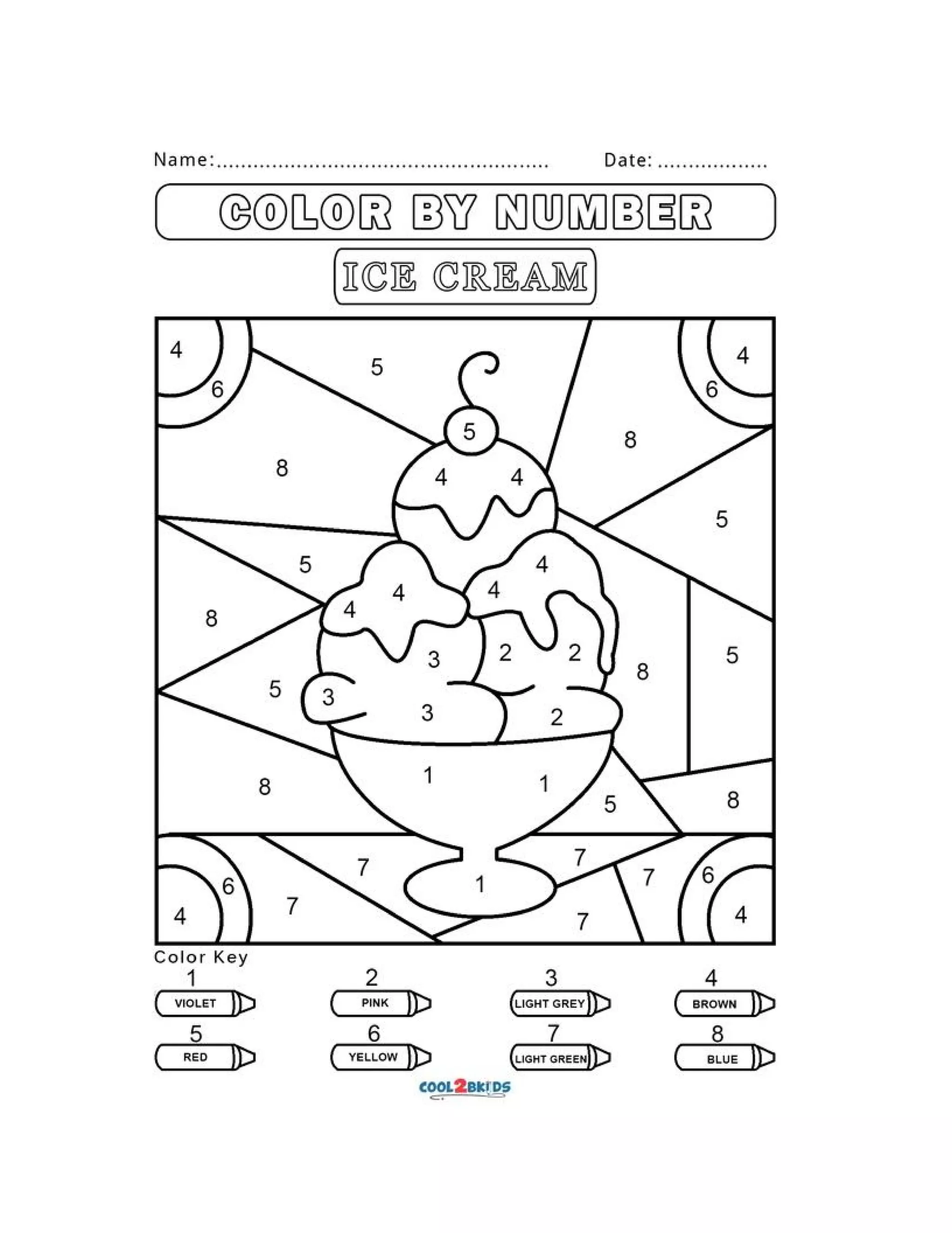 Color by numbers | PDF