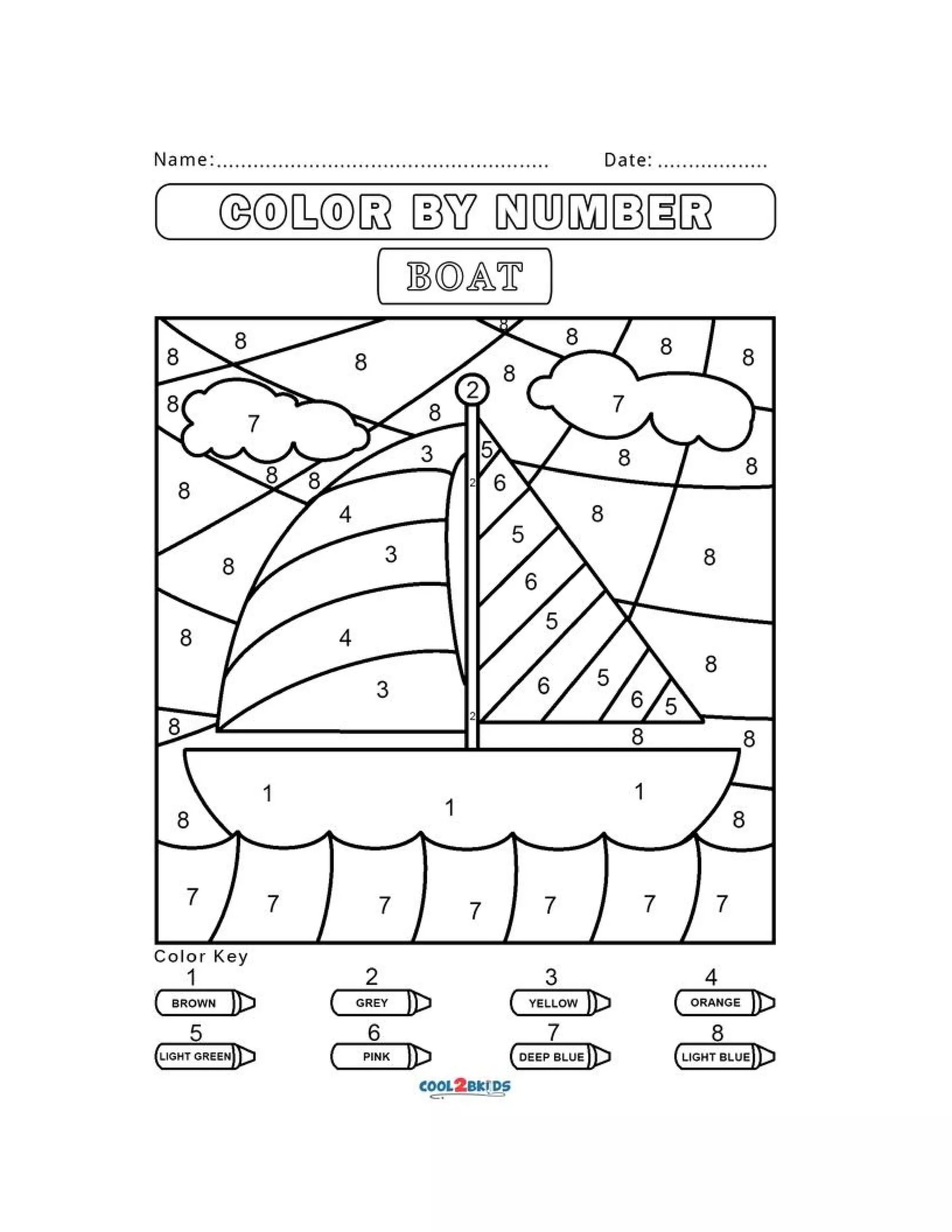 Color by numbers | PDF