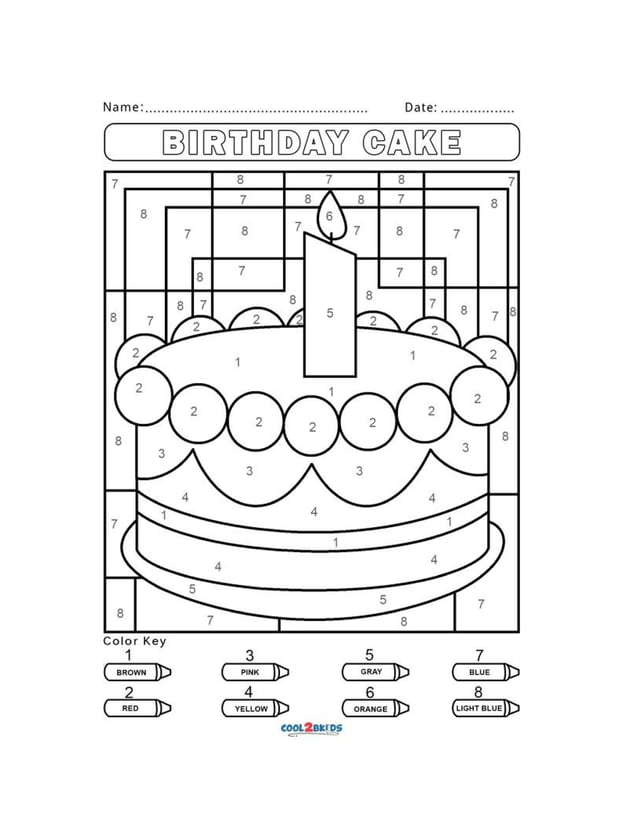 Color by numbers | PDF