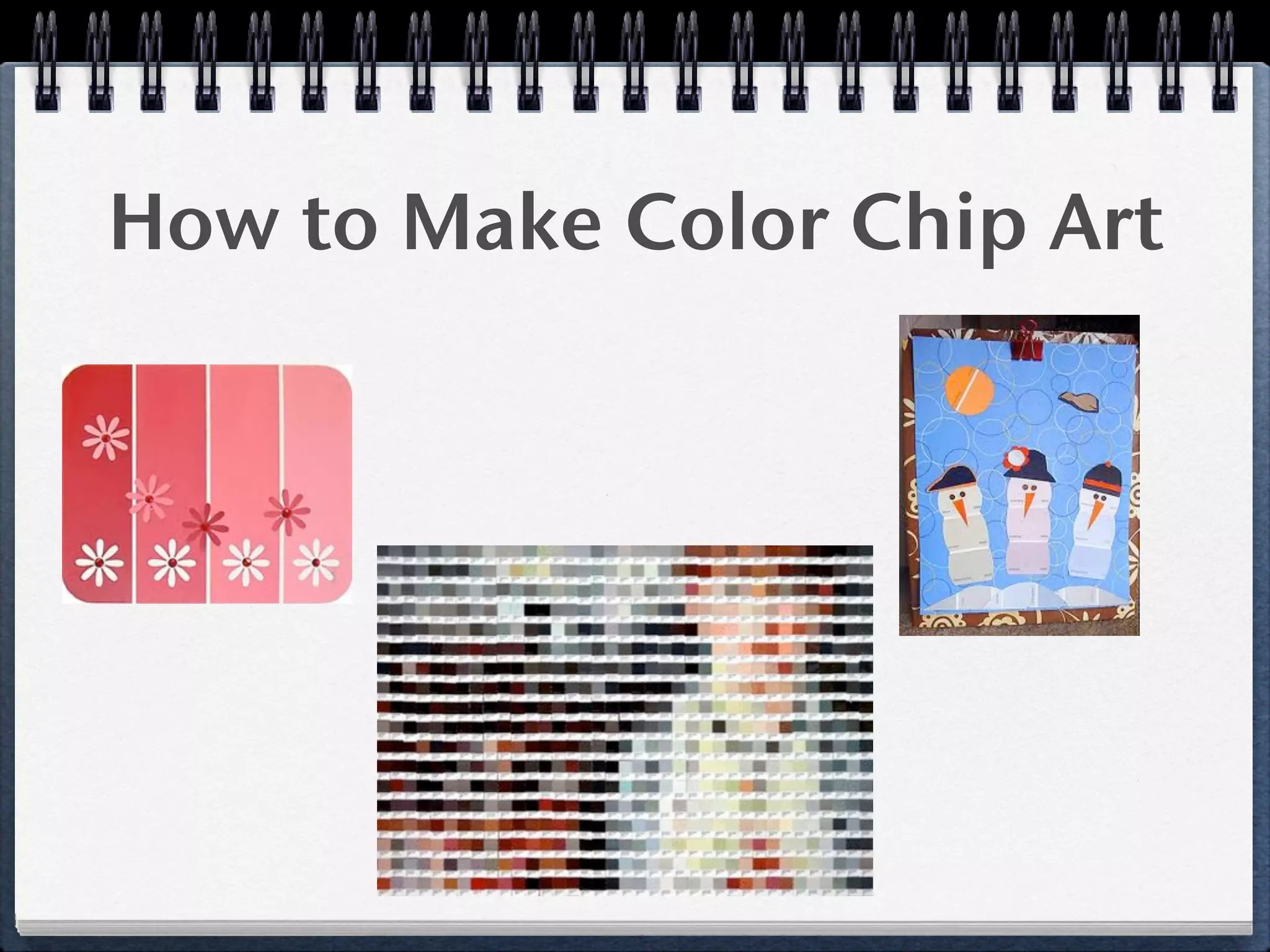 Paint Chip Art | KEY