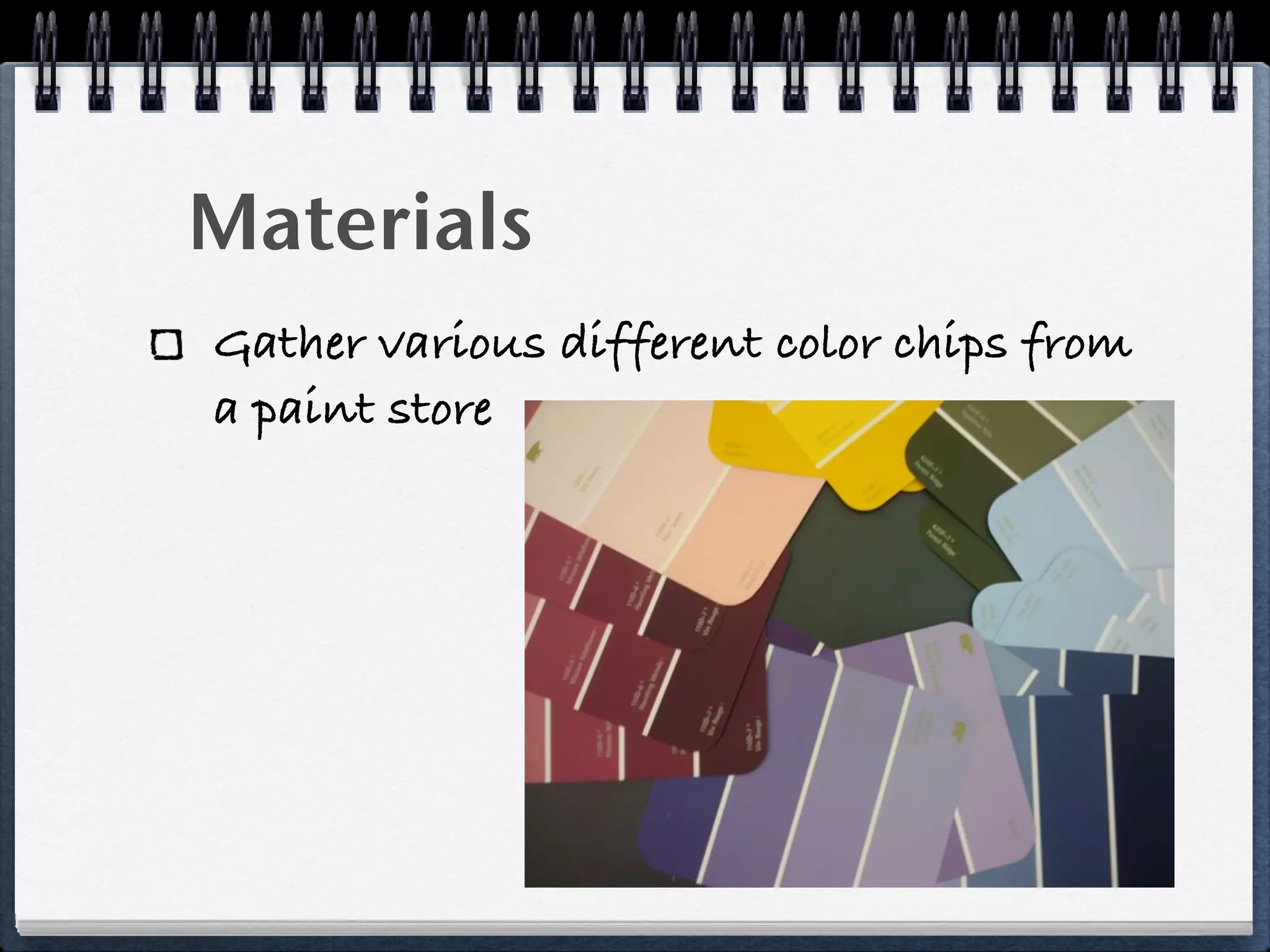 Paint Chip Art | KEY | Drawing and Sketching | Arts and Crafts