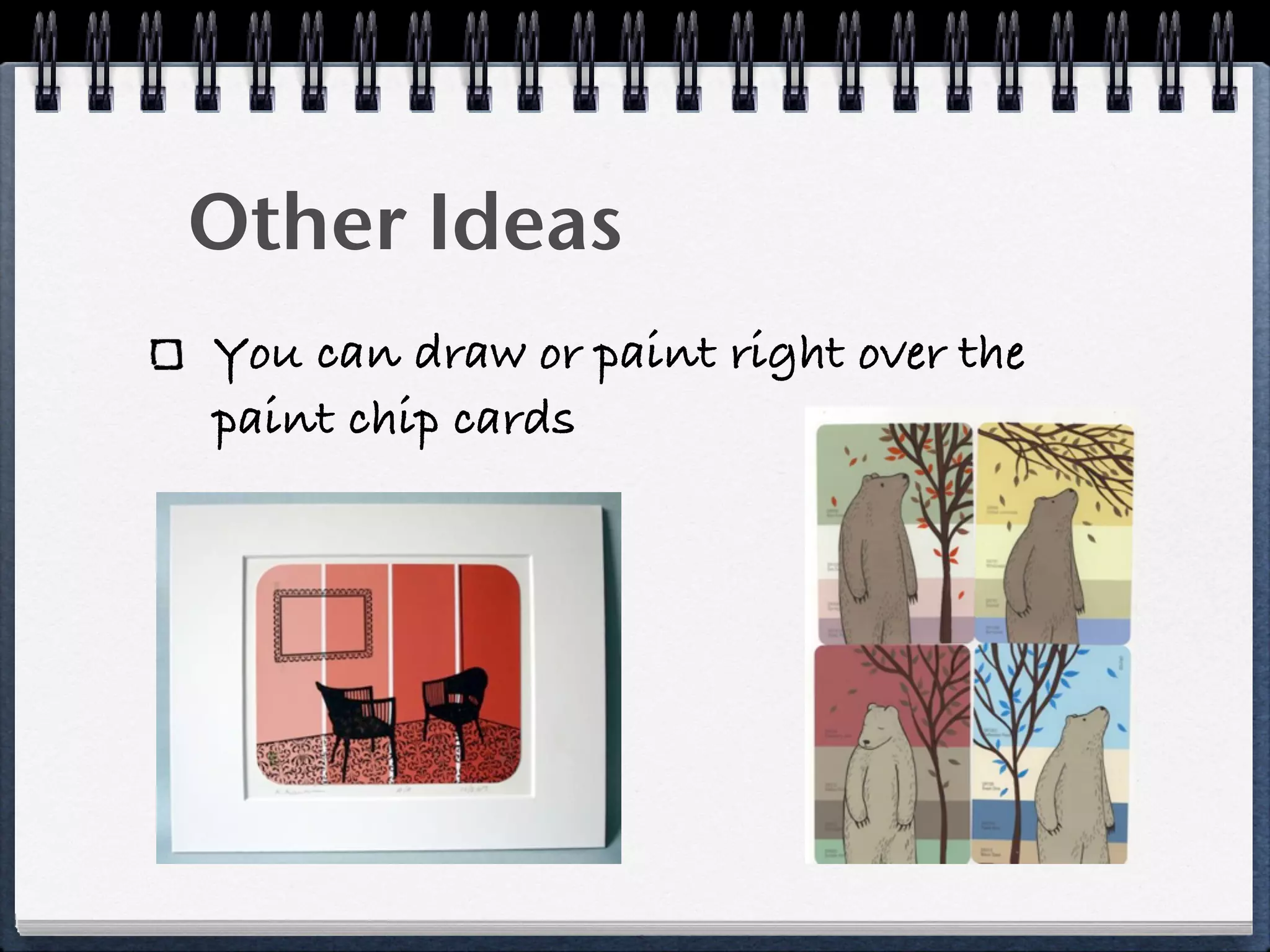 Paint Chip Art | KEY | Drawing and Sketching | Arts and Crafts